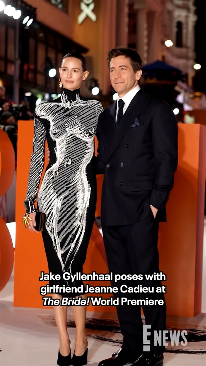 Jake Gyllenhaal and Jeanne Cadieu for "The Bride!"