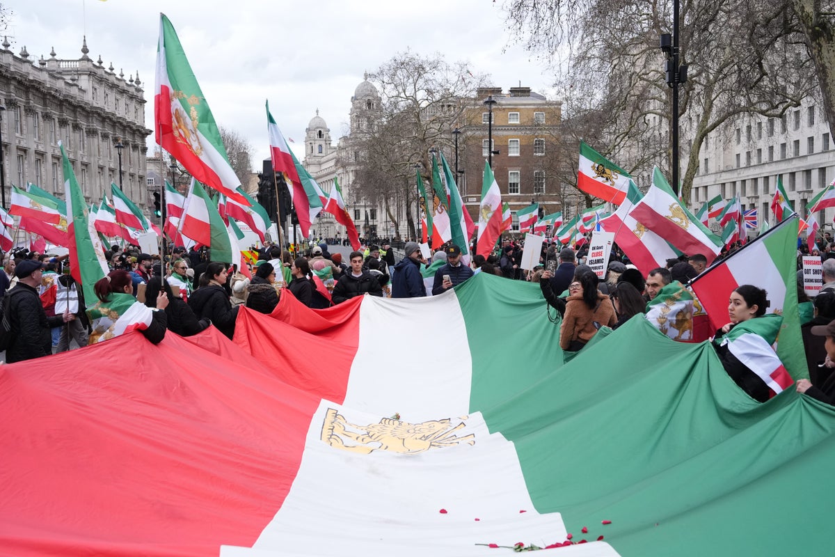 Protest marches to take place near US and Iranian embassies in London