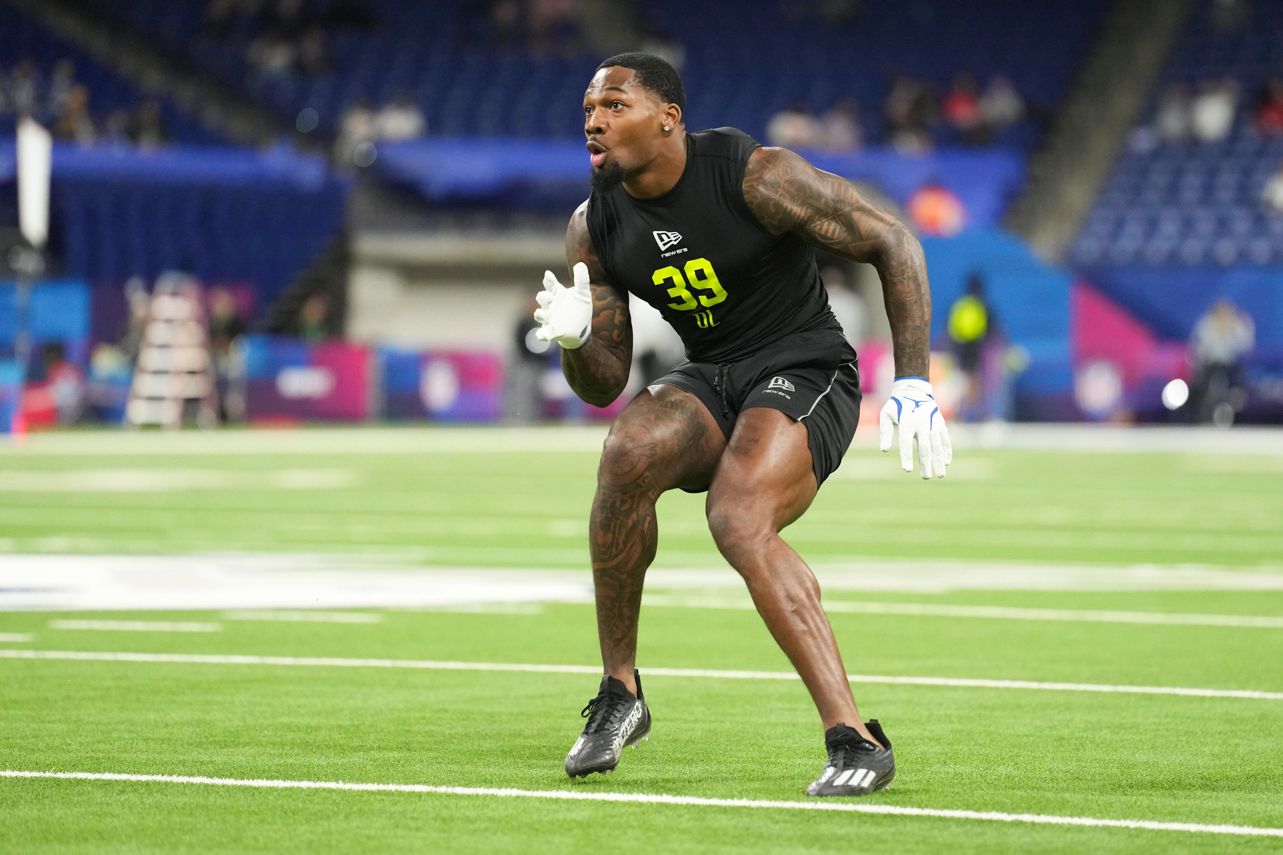 Florida EDGE George Gumbs shows off physicality at 2026 NFL combine