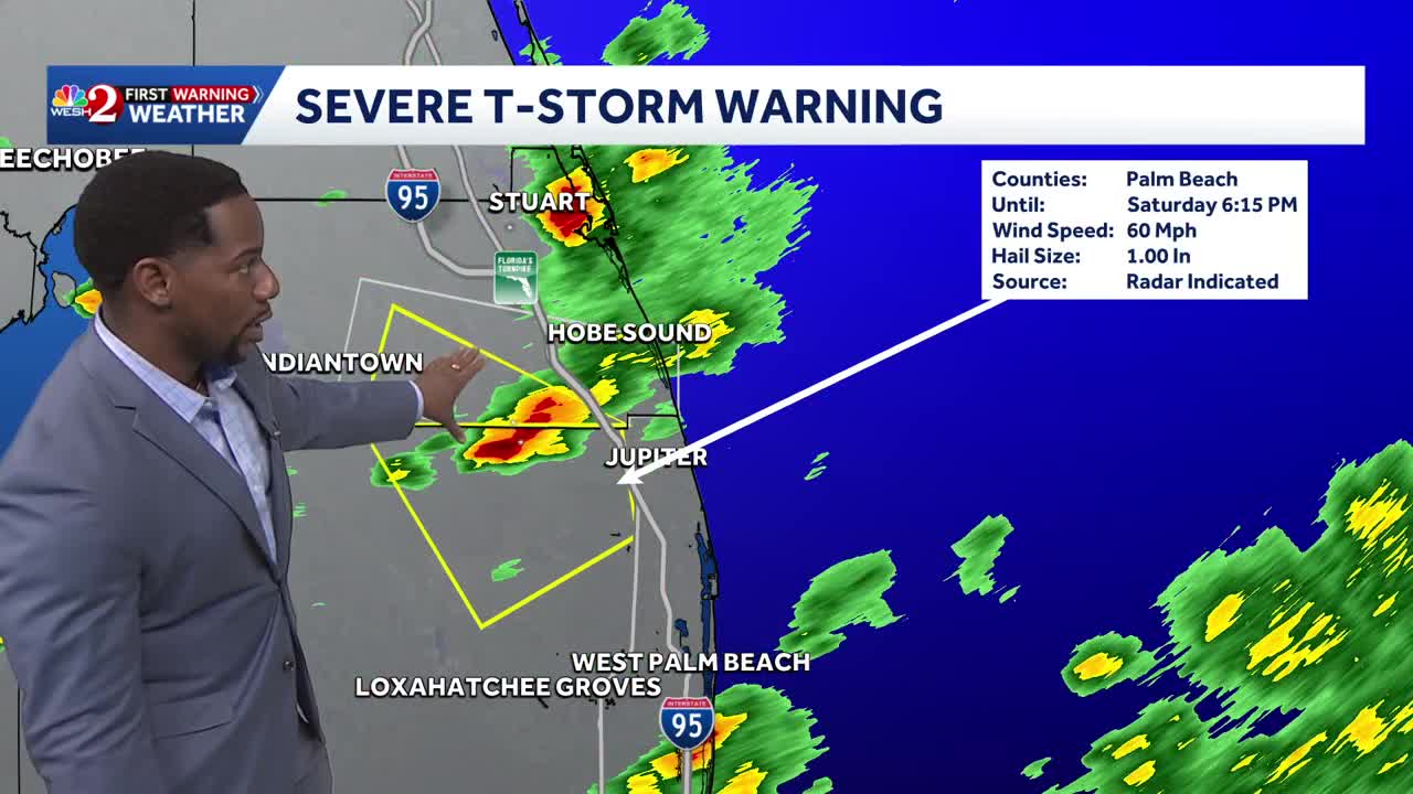 Central Florida's severe weather threat ends as showers and storms push ...
