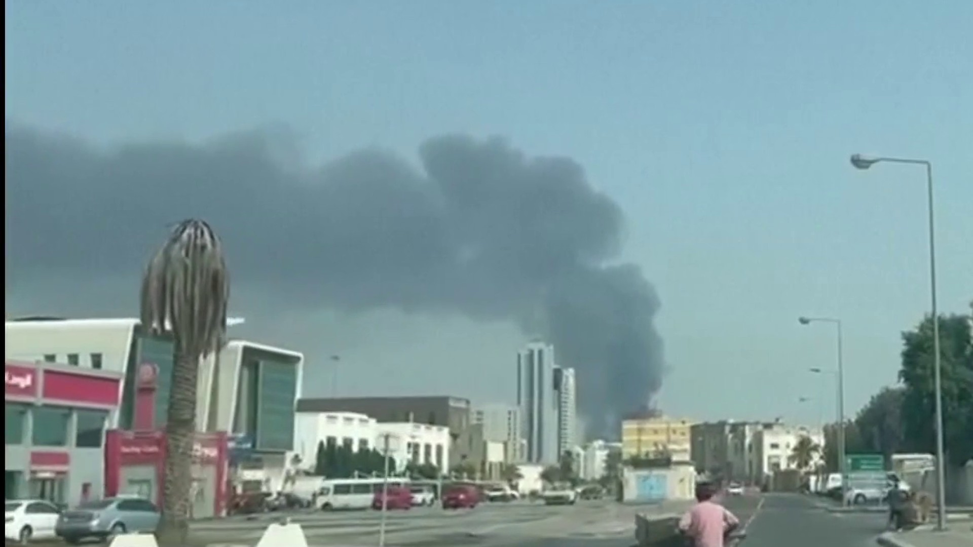 'Debris has been falling thick and fast': Dubai reporter on Iran's ...