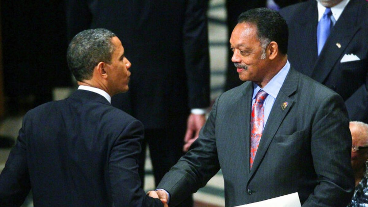 Did Jesse Jackson's family say they didn't want Obama at funeral? Don't ...