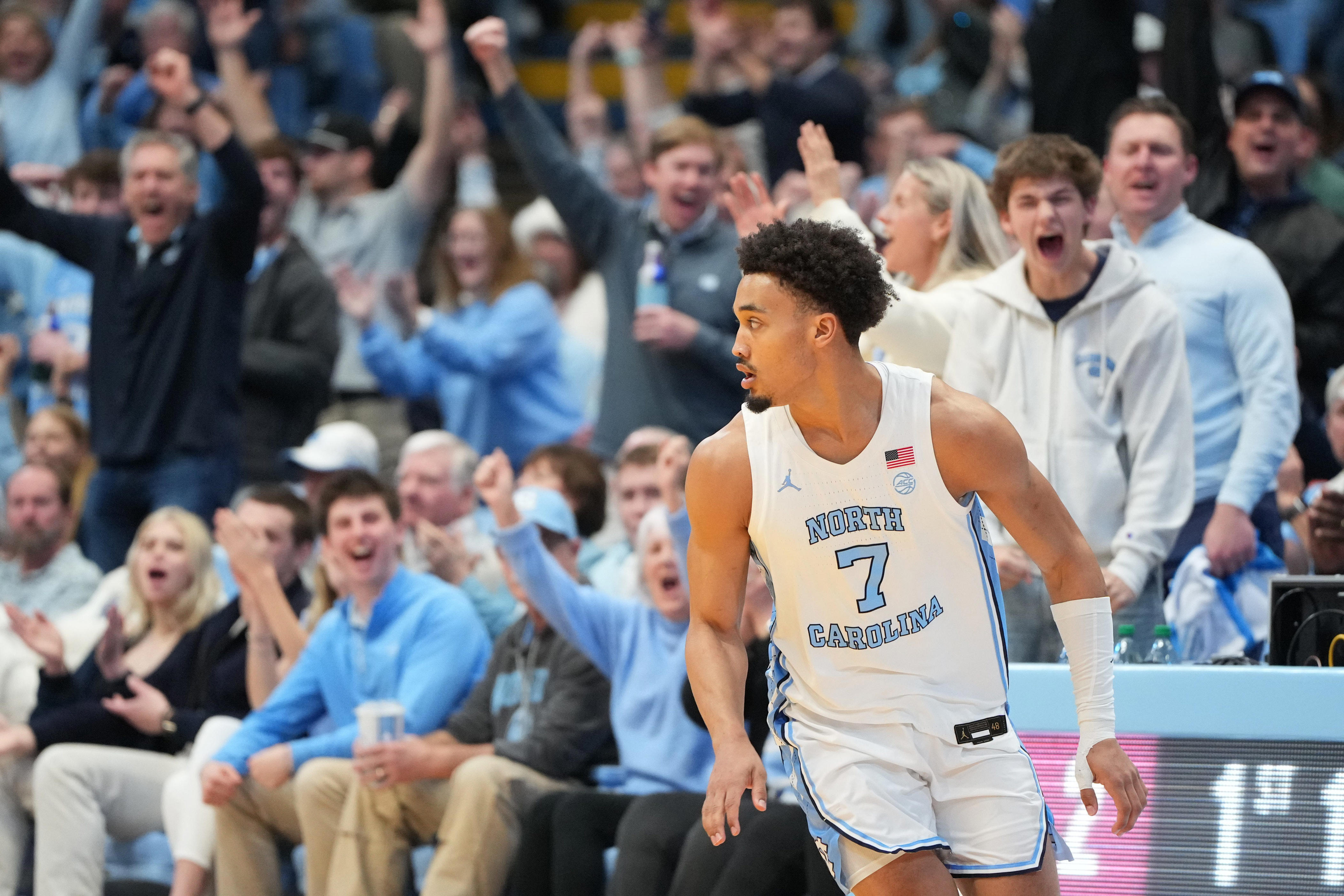 UNC basketball's bench powers third straight victory over Virginia Tech