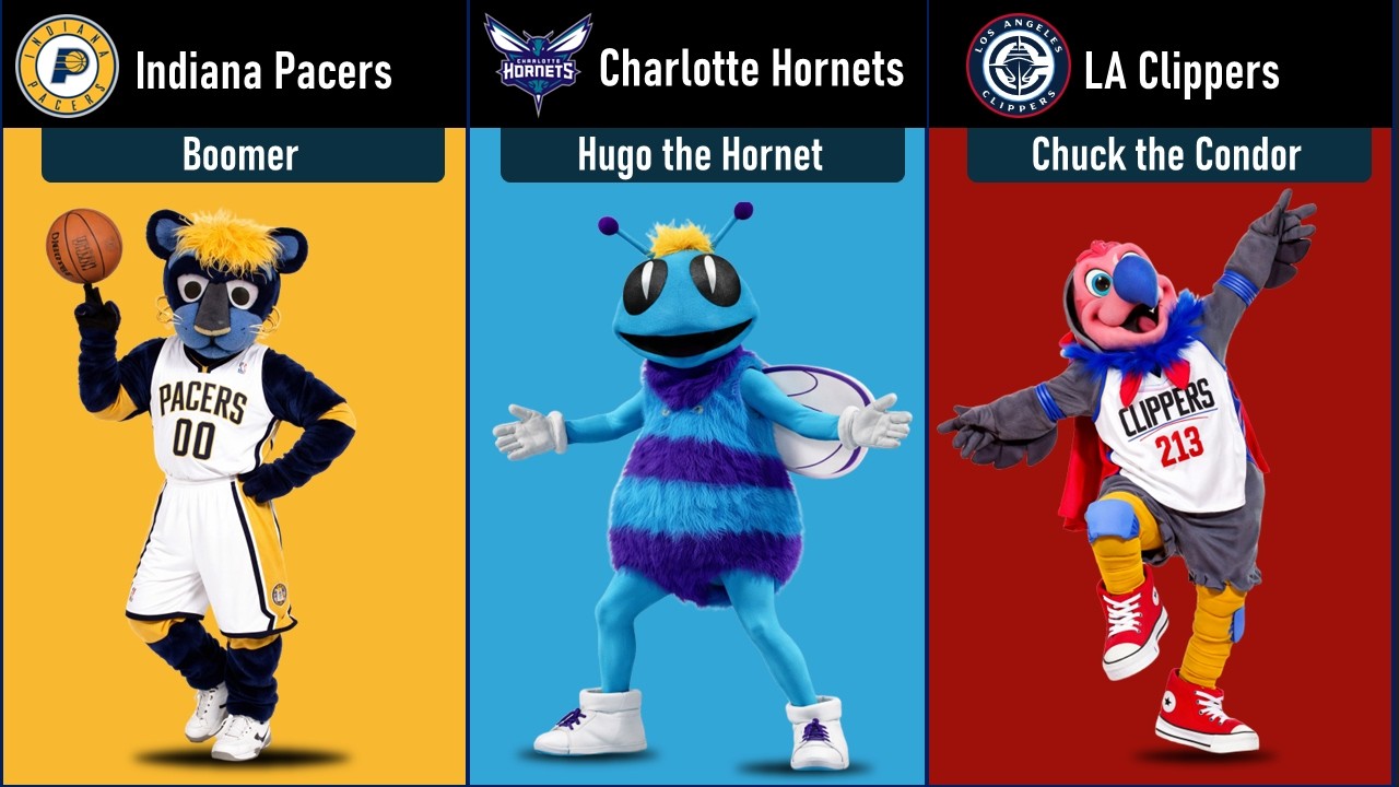 Every NBA Teams Mascots