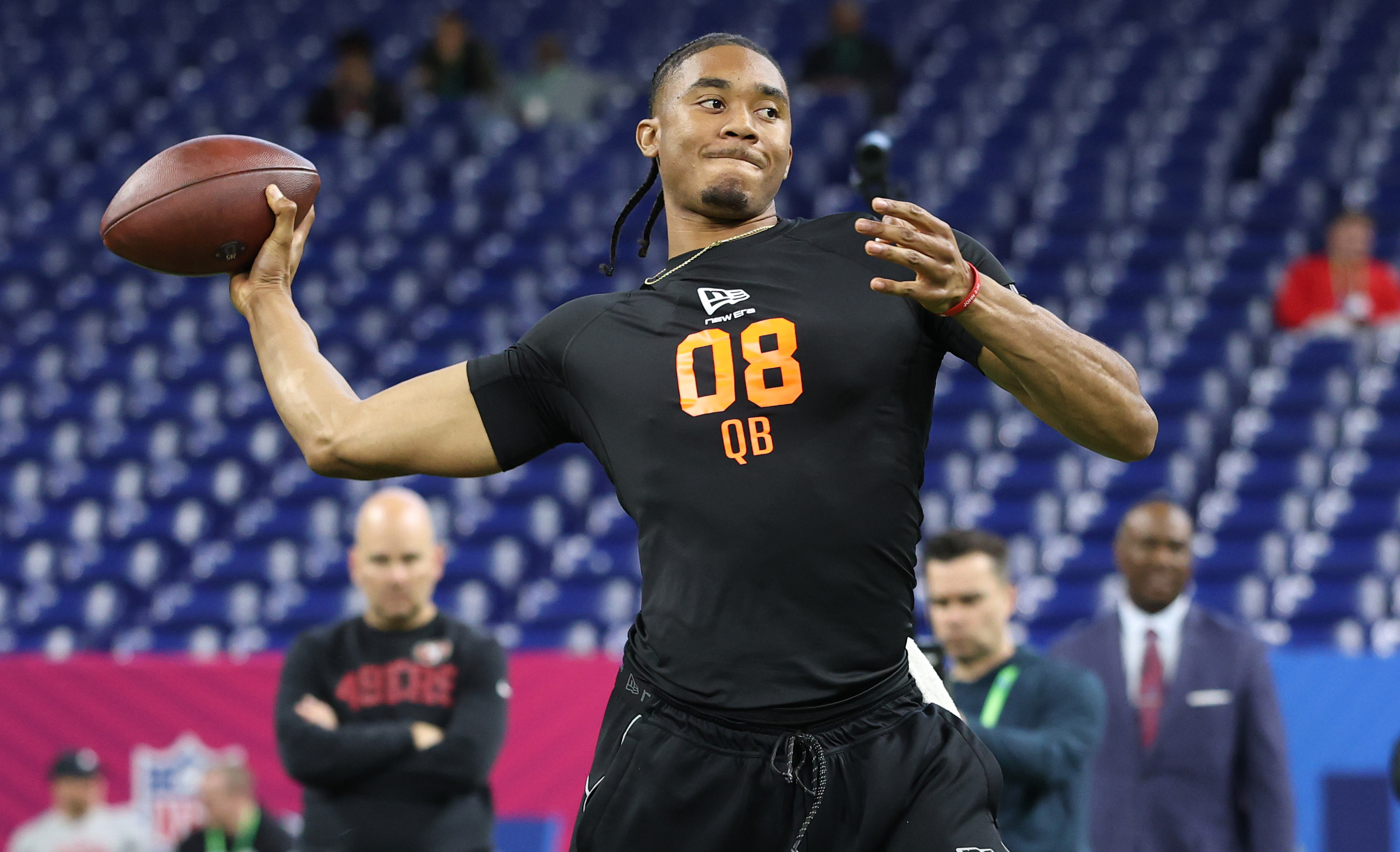 NFL combine: Fastest 40-yard dash times for QBs