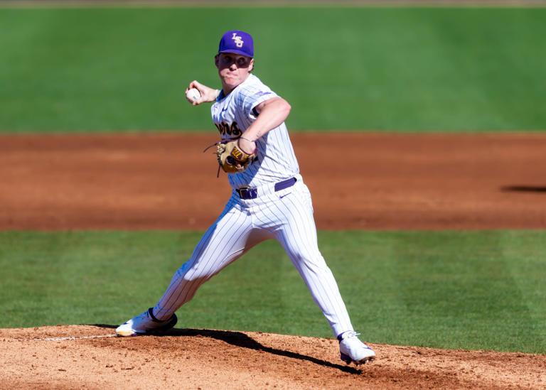 LSU baseball edges Northeastern behind P Cooper Moore: Final score