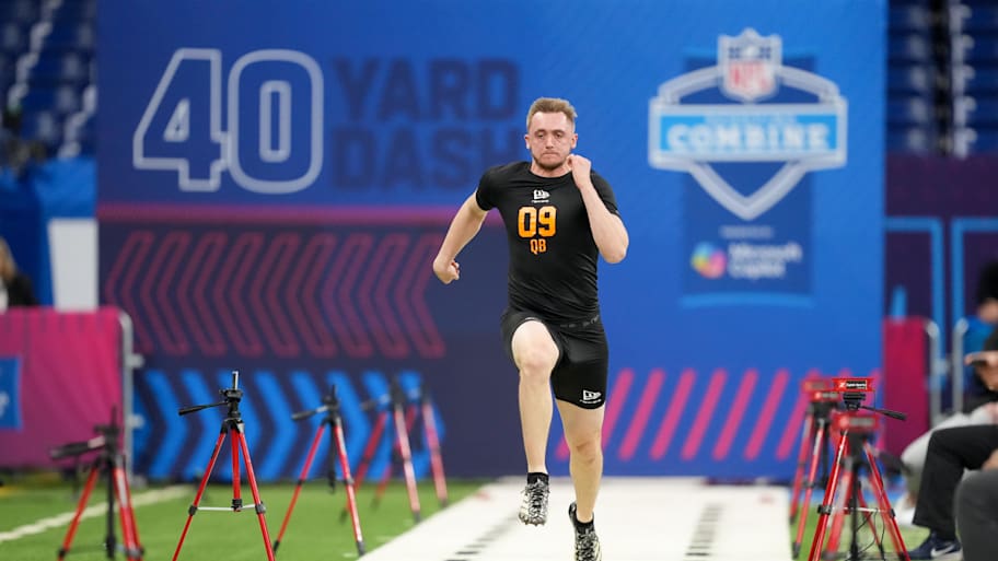 Georgia Tech's Haynes King turns heads at NFL Combine with strong ...