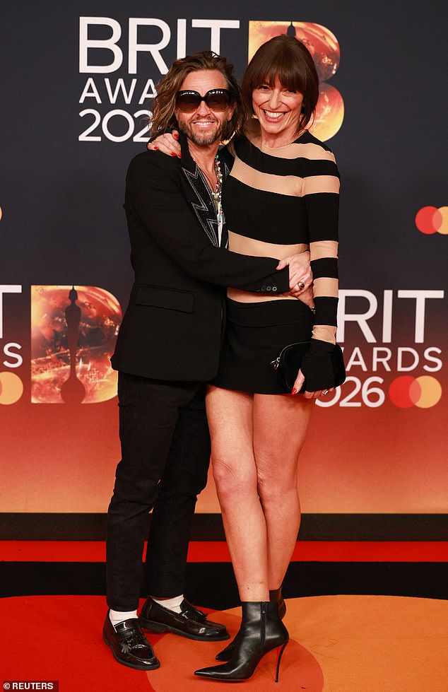 Davina McCall puts on a loved-up display with husband Michael Douglas ...