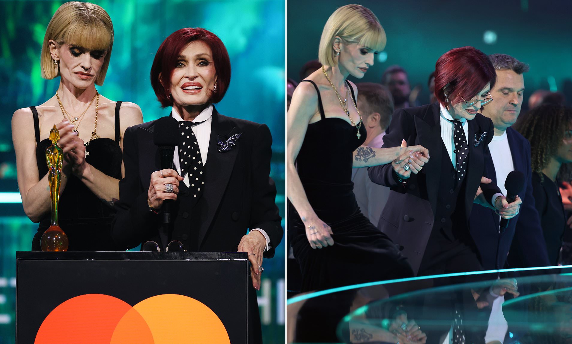 Sharon and Kelly Osbourne make heartfelt speech in honour of Ozzy at ...