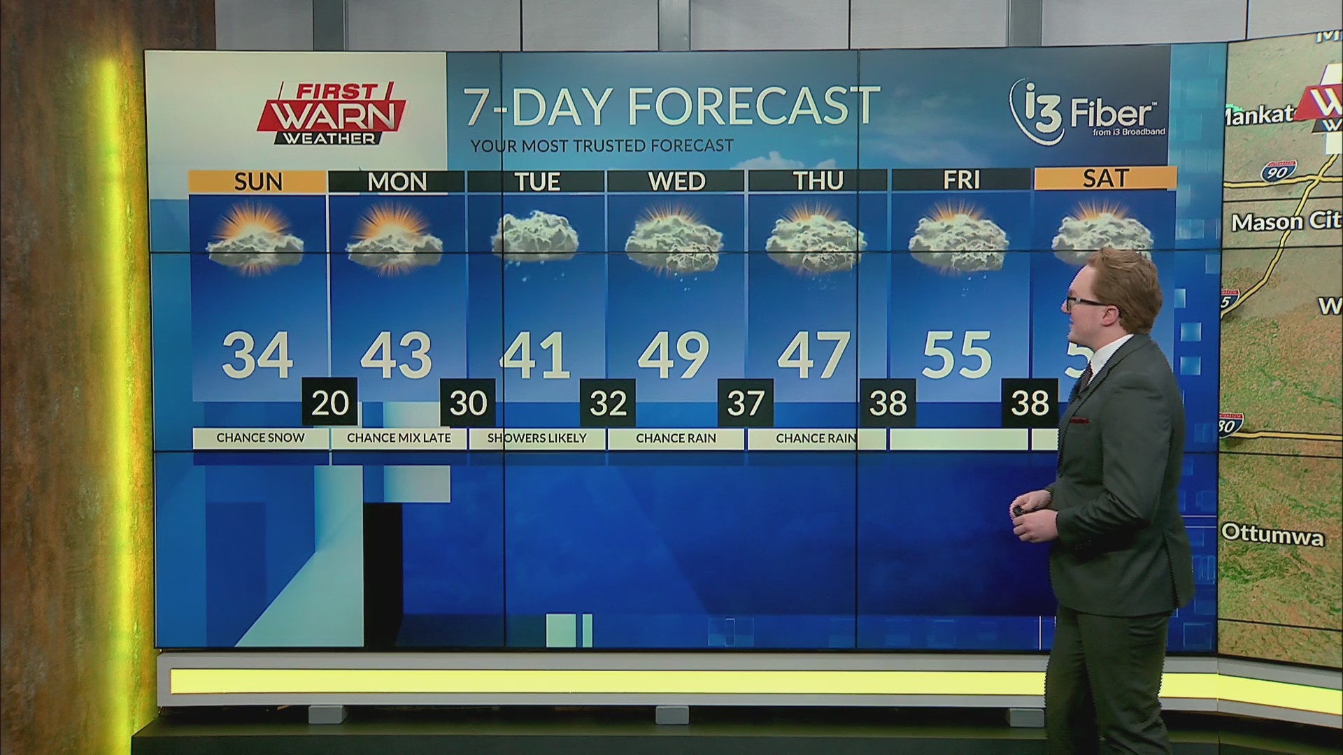Saturday evening weather forecast (2/28/26)