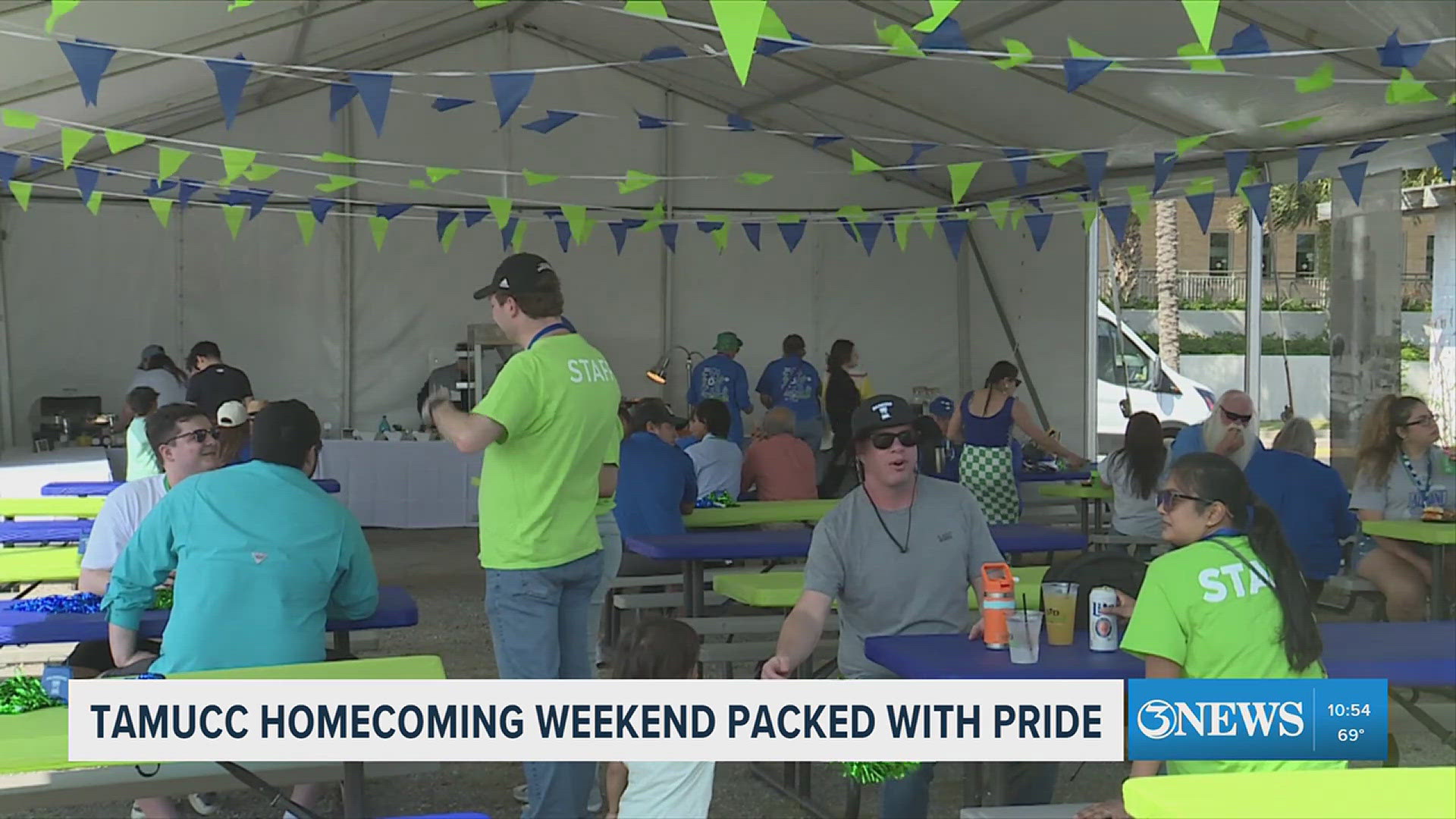 The Island University celebrated homecoming with family-friendly tailgate