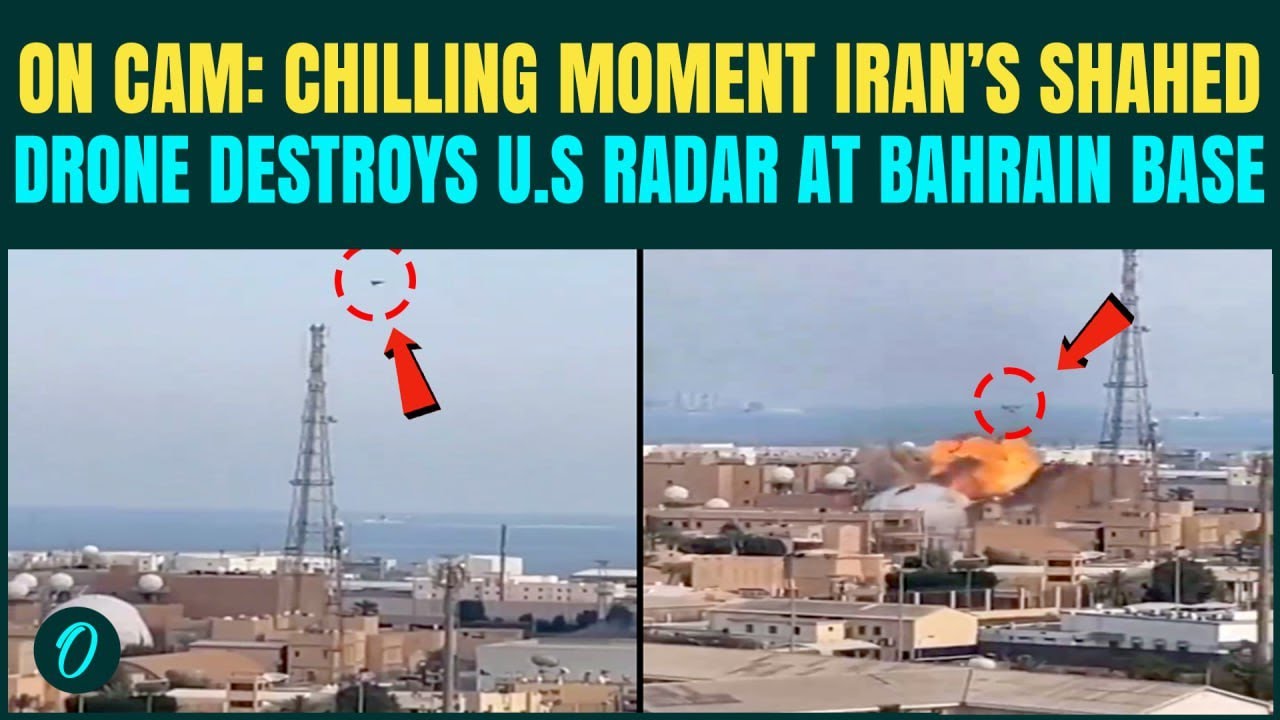 Iran’s Shahed drone smashes US $1 bn radar at Bahrain base | US naval ...