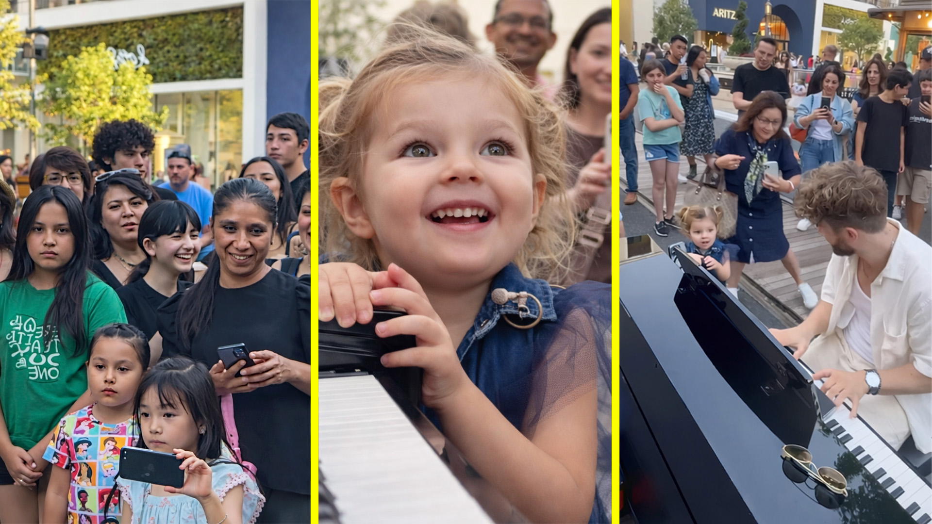 This 3-year-old’s voice stopped the crowd