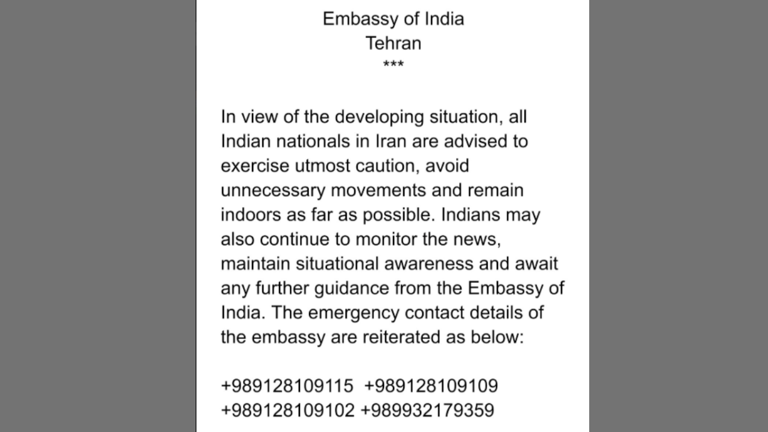Indian embassies in West Asia issue fresh advisories, urge nationals to ...