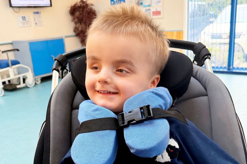 World-first diagnosis for toddler after dark eyes were secret sign of ...