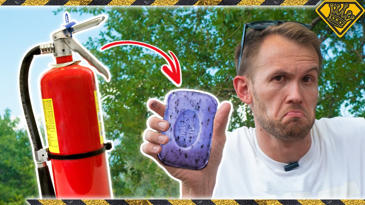 Making soap out of fire