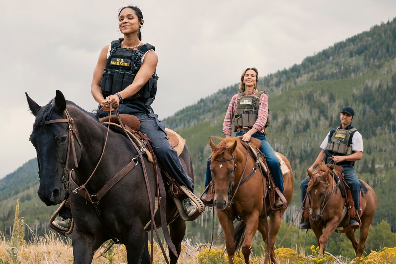 Marshals star Arielle Kebbel says she's never met Taylor Sheridan: 'The ...