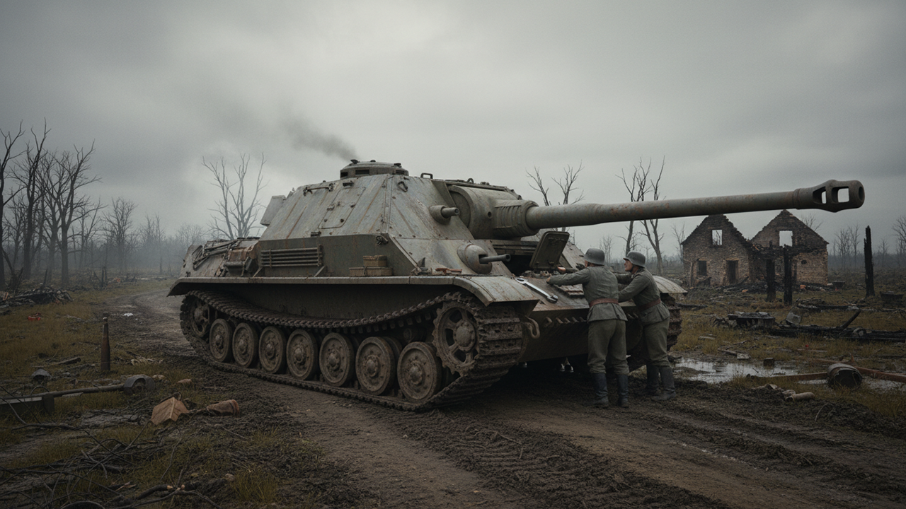 The Elefant Heavy Tank Destroyer and Its Mechanical Limits