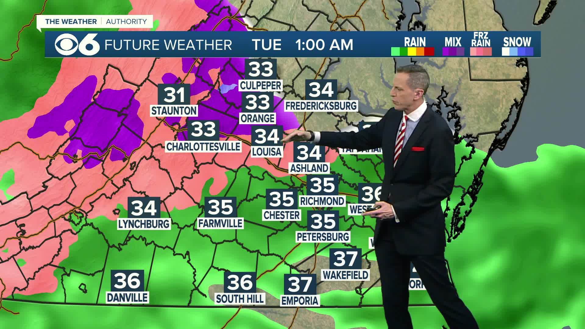 These parts of Virginia could see brief period of freezing rain Tuesday ...