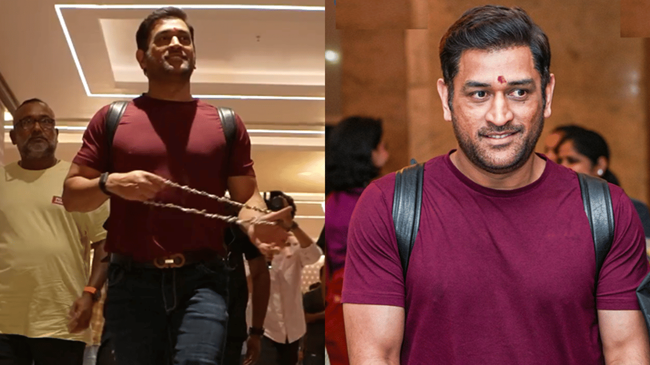 CSK’s viral video breaks internet as MS Dhoni arrives in Chennai for ...