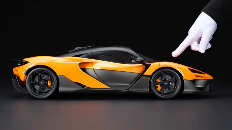 Amaglam Reveals 1:8 Scale McLaren Model Car With Active Aero, $20,000 ...