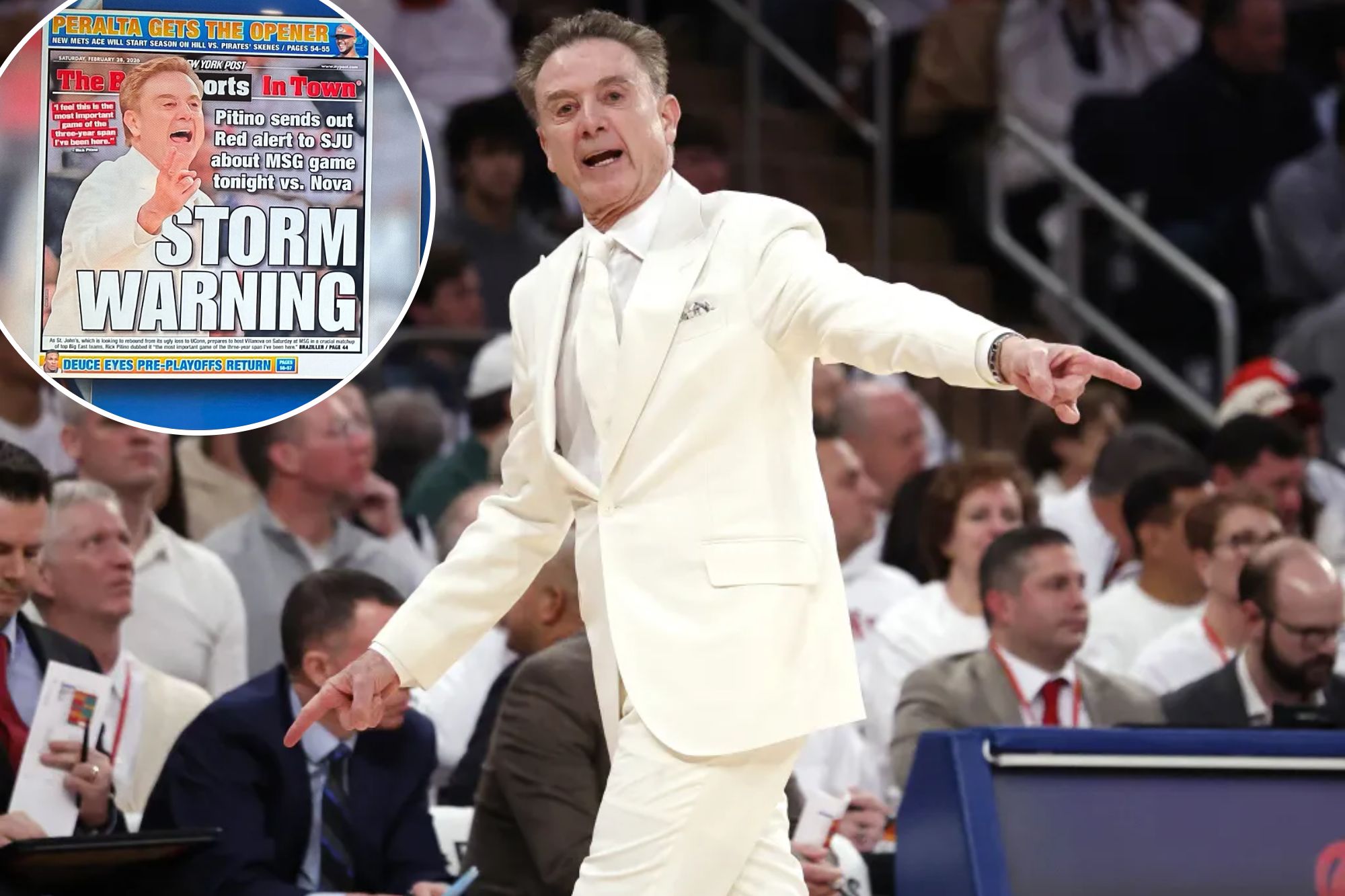 St. John’s answers Rick Pitino’s — and The Post’s — motivational pitch ...