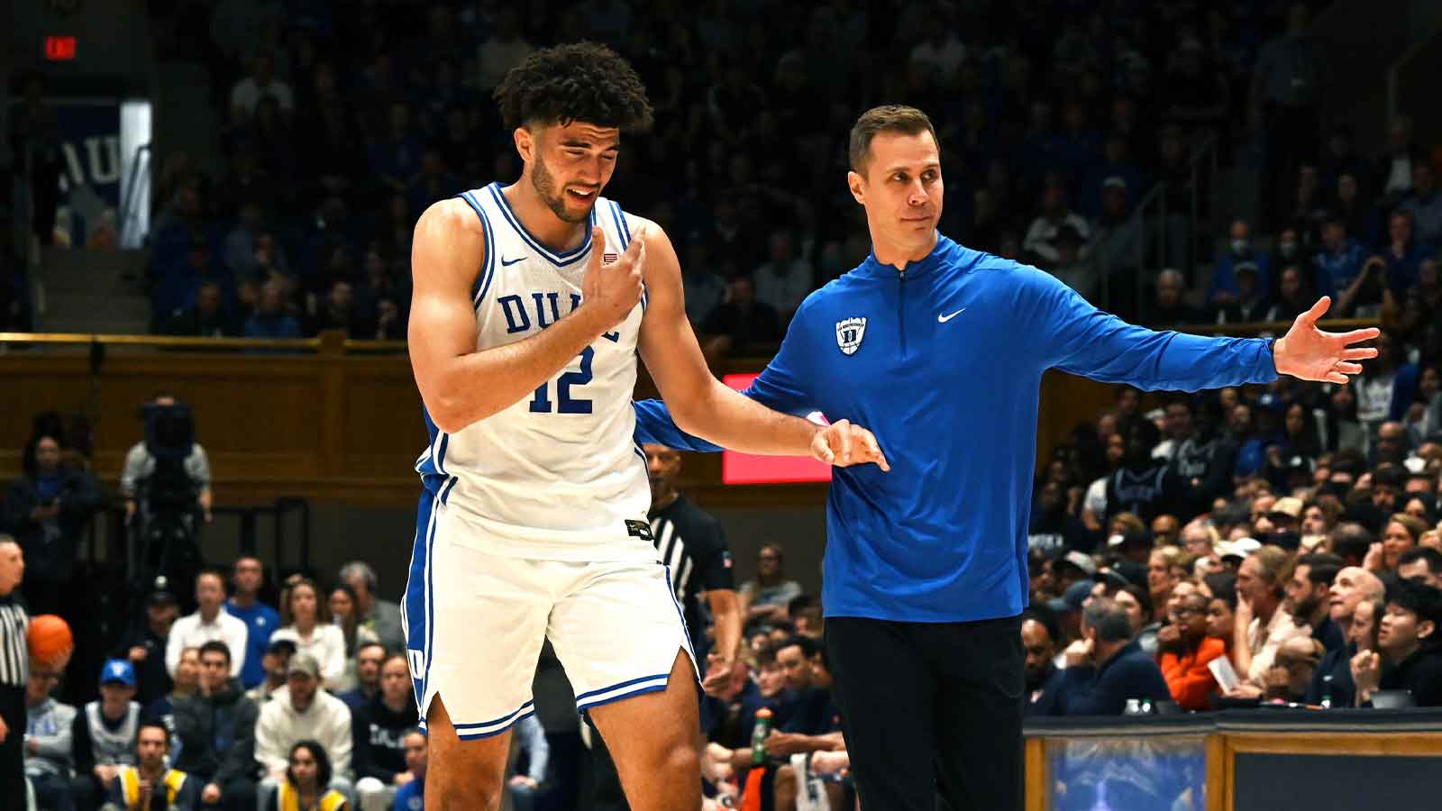 Duke basketball HC Jon Scheyer gets brutally honest on coaching Cameron ...