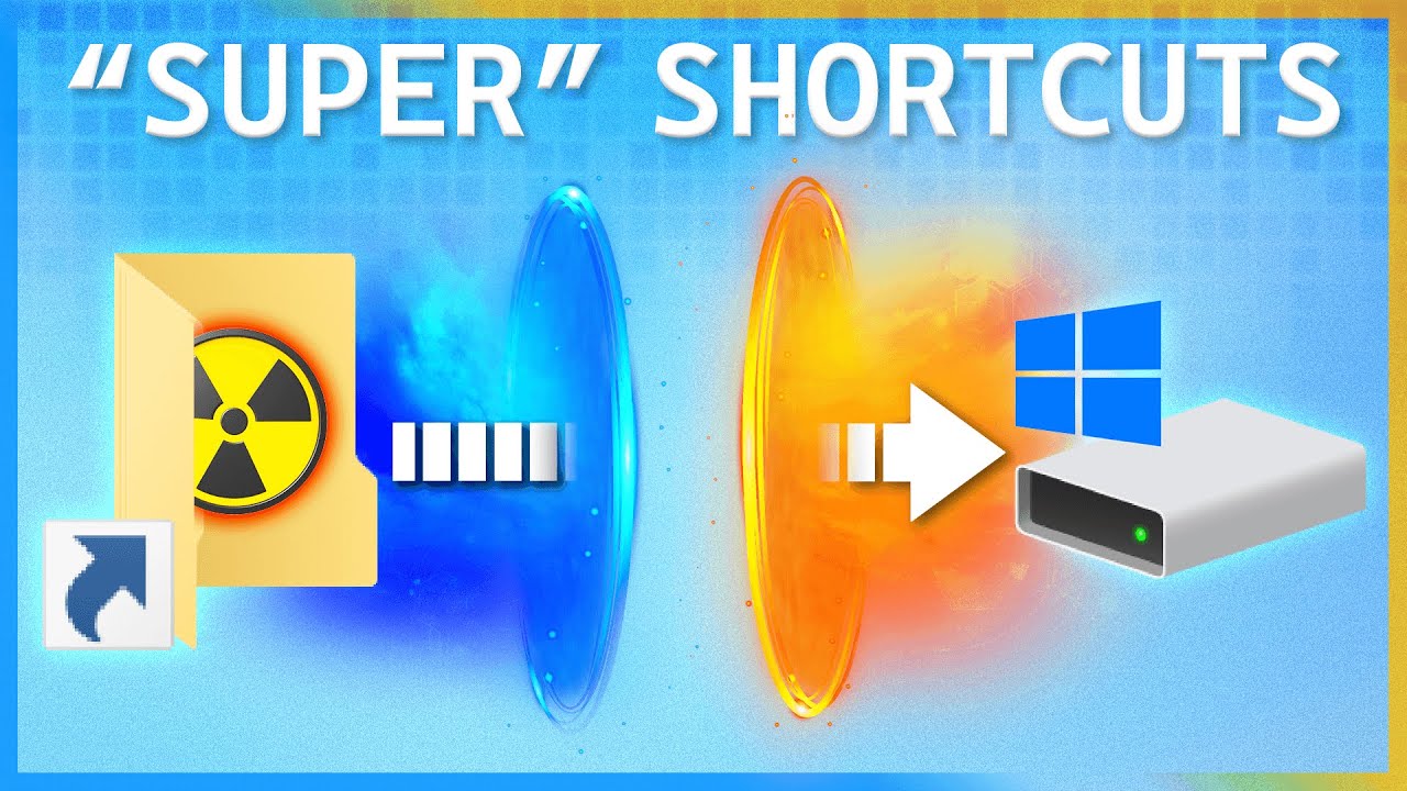 Watch how symbolic links act as powerful hidden shortcuts