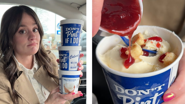 We tried Culver’s frozen custard pints