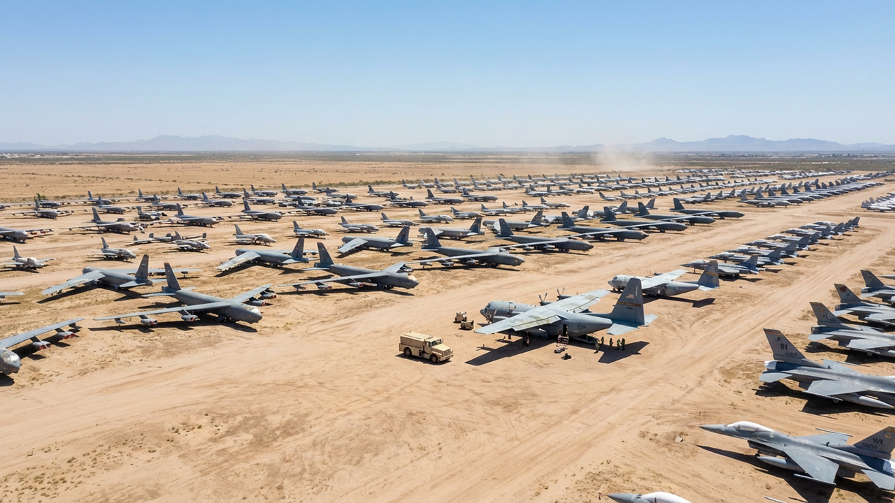 Why the US 'Boneyard' is worth billions