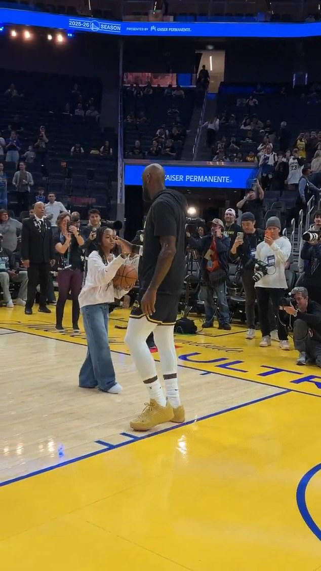 LeBron James upstaged by daughter Zhuri, 11, as she makes ridiculous ...