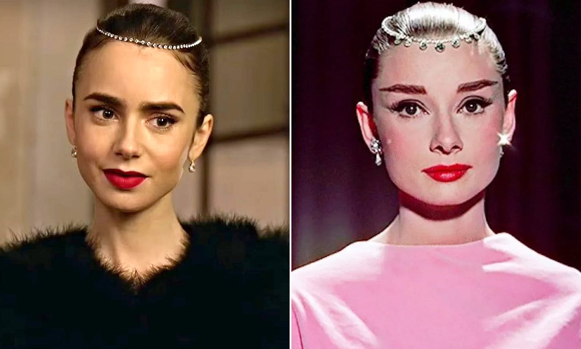 How Lily Collins sneakily ensured she'd land Audrey Hepburn role over ...