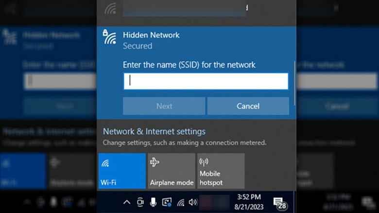 How to connect to a hidden Wi-Fi network