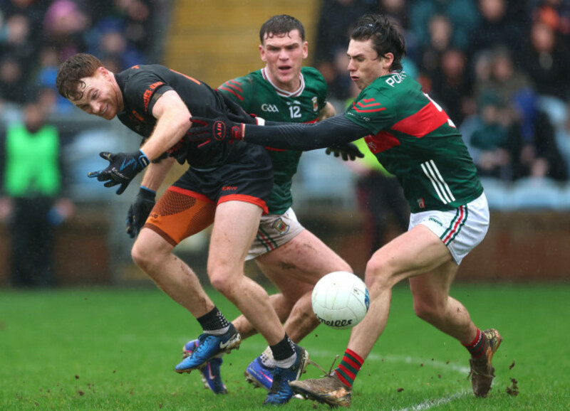 Mayo hold off Armagh fightback to claim victory in Castlebar