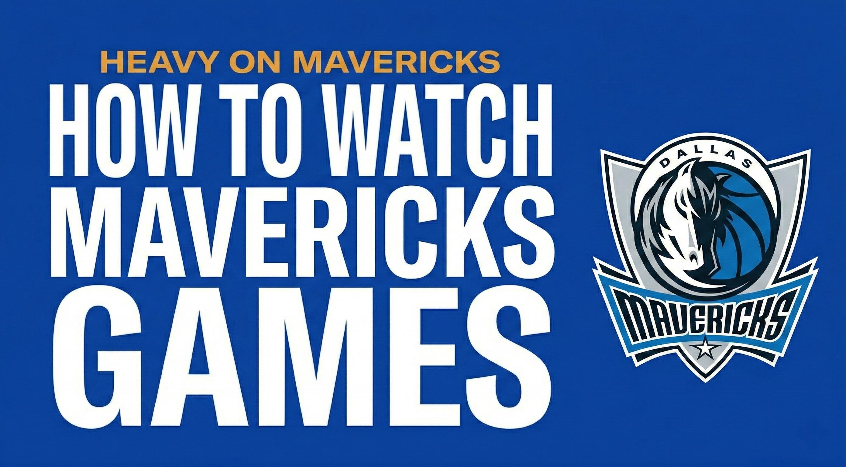 How to watch Mavericks games without cable in 2026