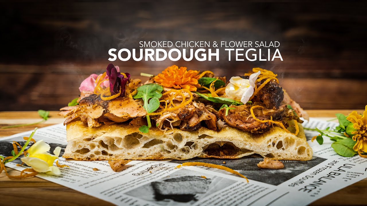 Sourdough teglia pizza recipe: Crispy Italian pan pizza with deep flavor