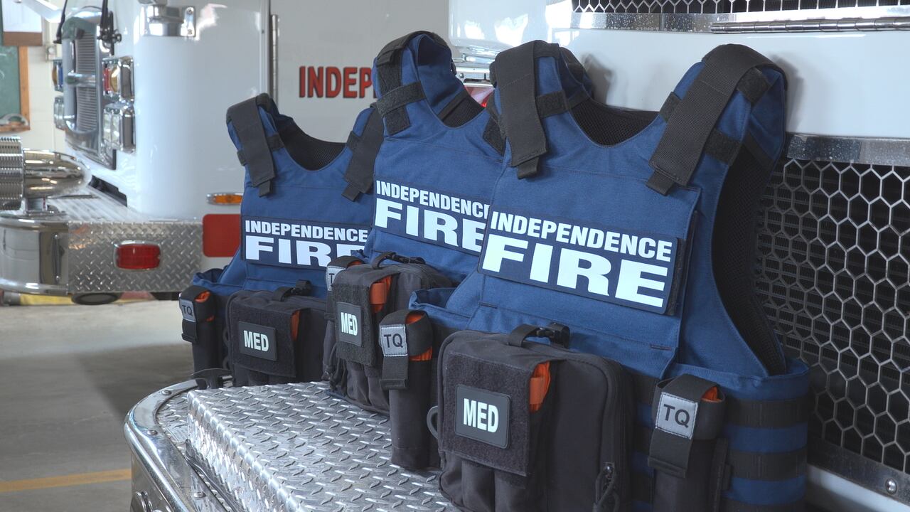 Independence Fire Department starts using bulletproof vests