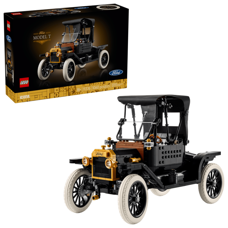 The Ford Model T is now a 1,060-piece Lego set