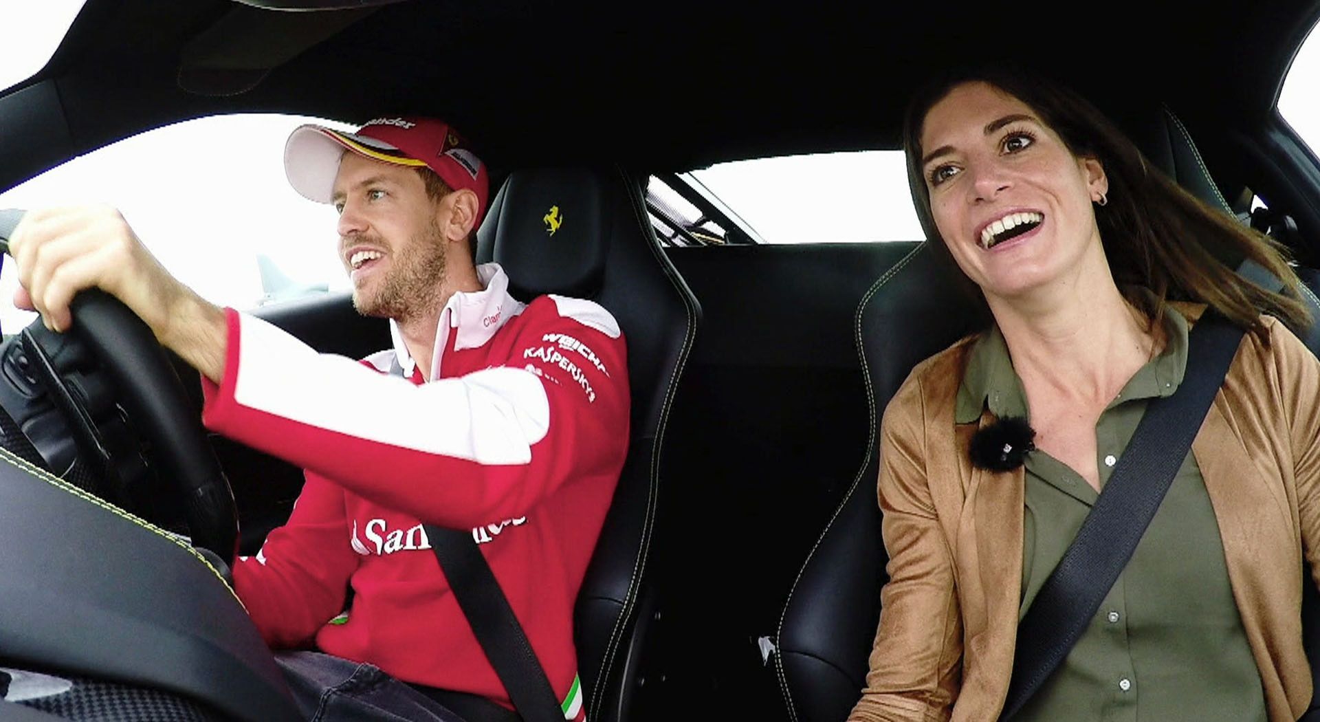 Cyndie Allemann fordert Sebastian Vettel heraus (Folge 374)