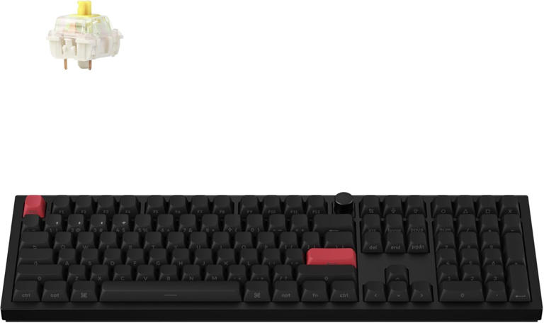 The acoustic keyboard: the death of the loud click