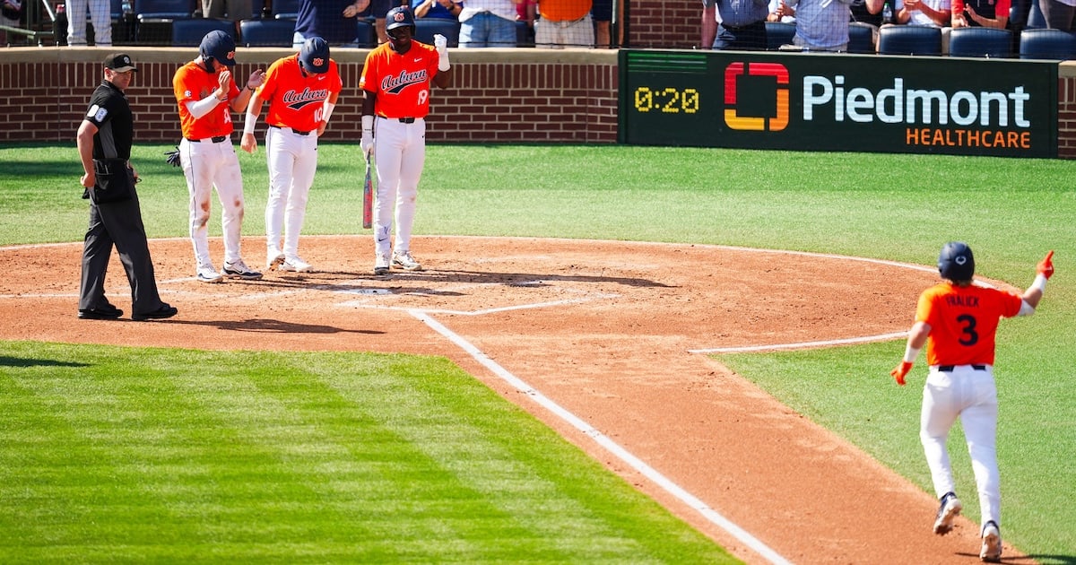 Fralick homers in Auburn’s 12-3 series-clinching win over Nebraska