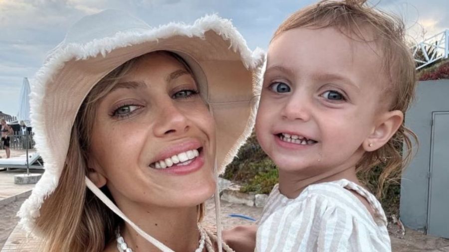 El día de campo de Cande Ruggeri y su hija Vita