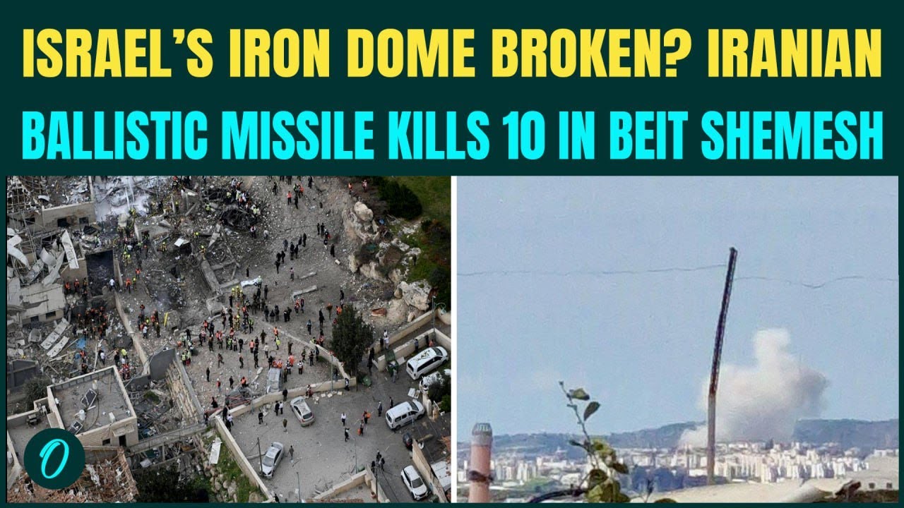 Israel under attack: Iran pounds Beit Shemesh with ballistic missile ...