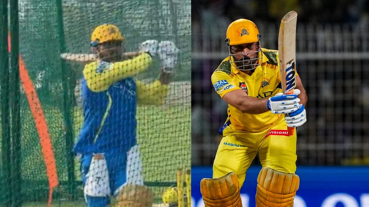 MS Dhoni turns up the heat in first training session in Chennai before ...