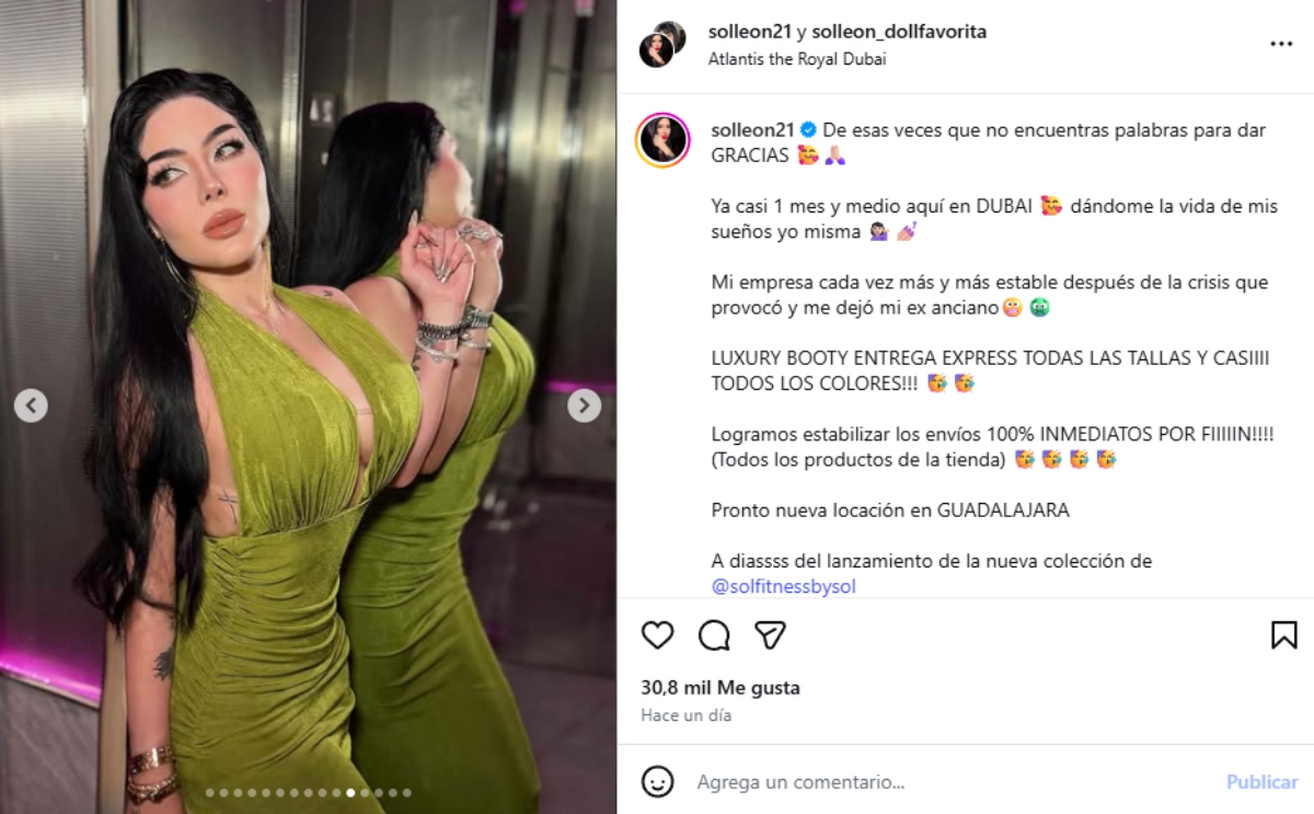 La influencer Sol León vive horas de terror en Dubái: “Se escuchan cómo ...