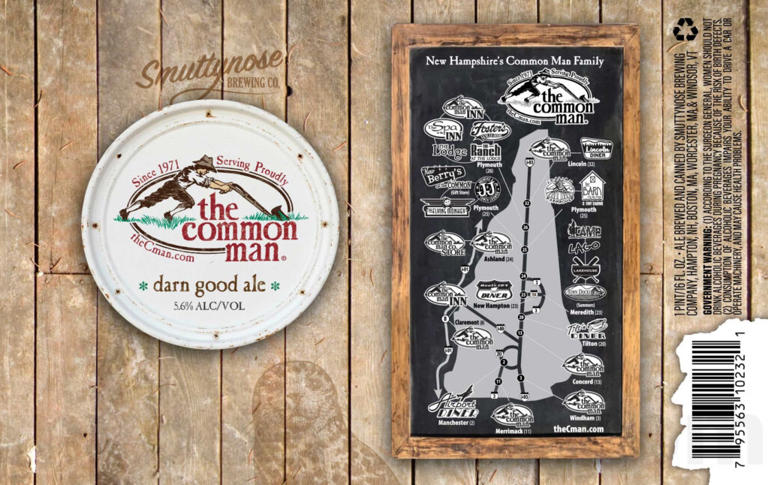 Smuttynose teaming up with New Hampshire’s Common Man Family for the ...