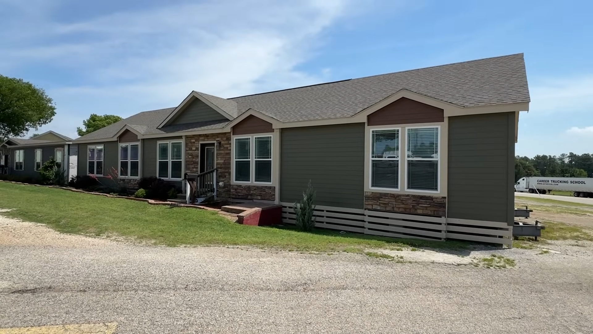 Inside a massive 2,400 sq ft modular home