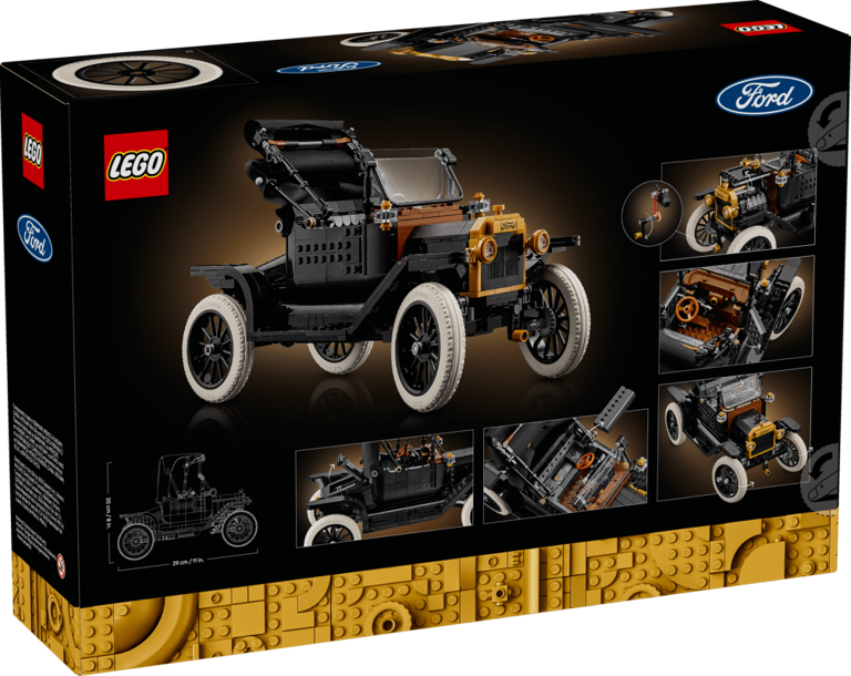 The Ford Model T is now a 1,060-piece Lego set