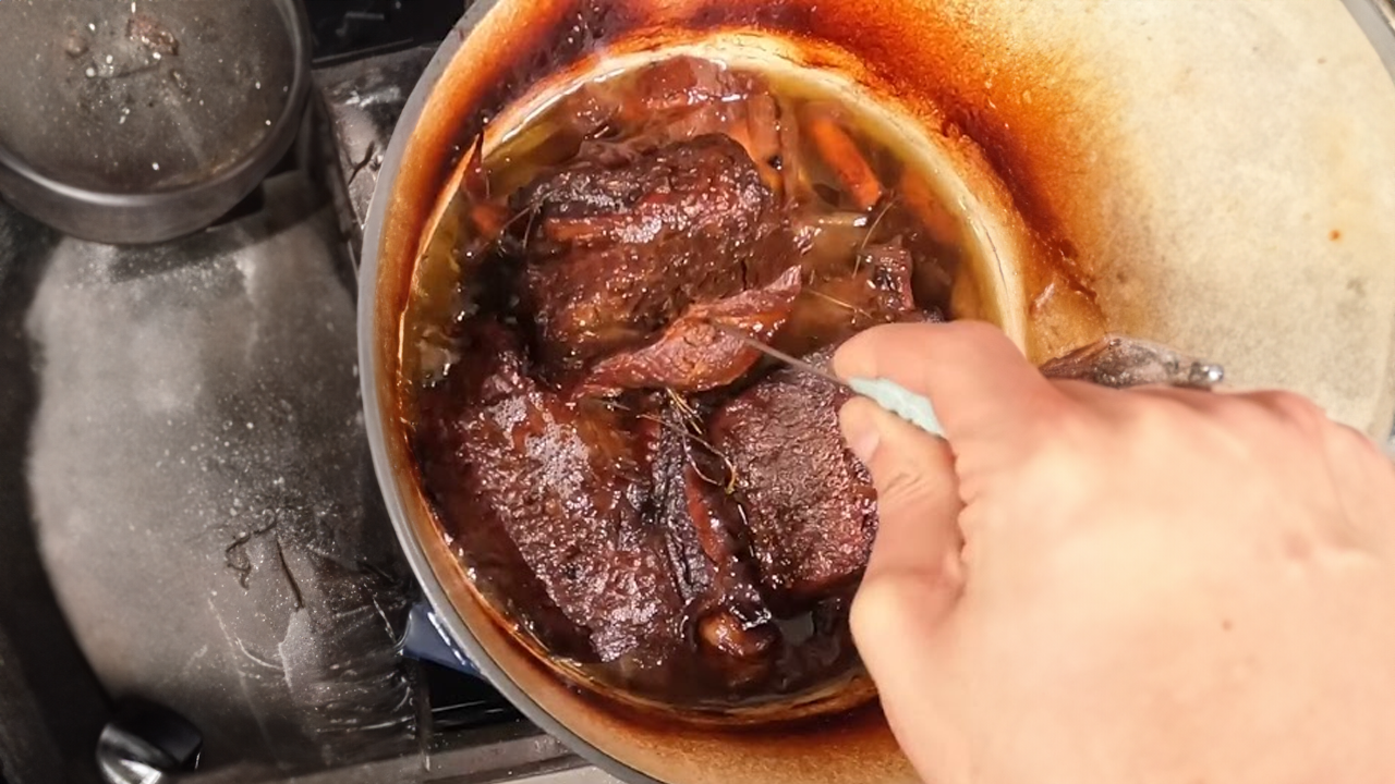 Short rib stuffed agnolotti: Quick recipe