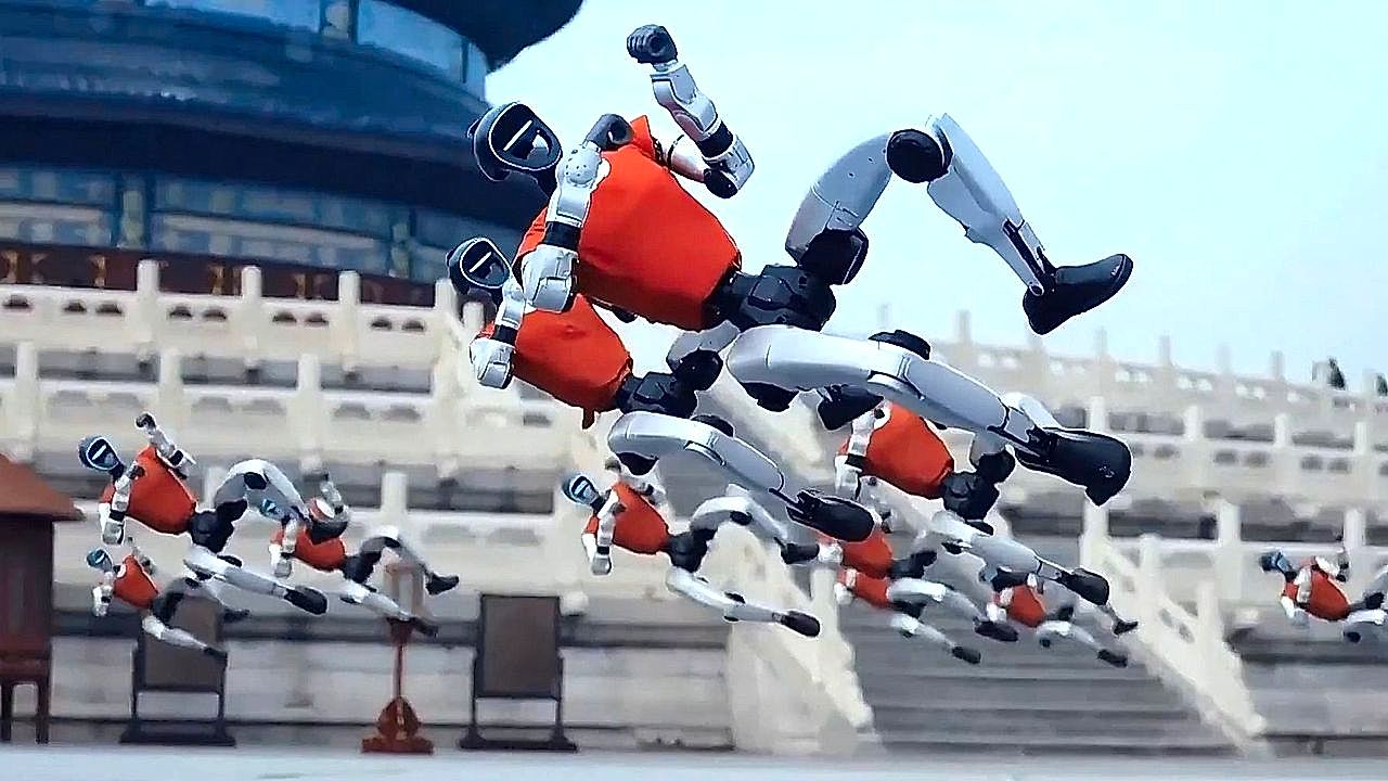 Kung Fu master robots! Unitree surprises with its new advances at the ...